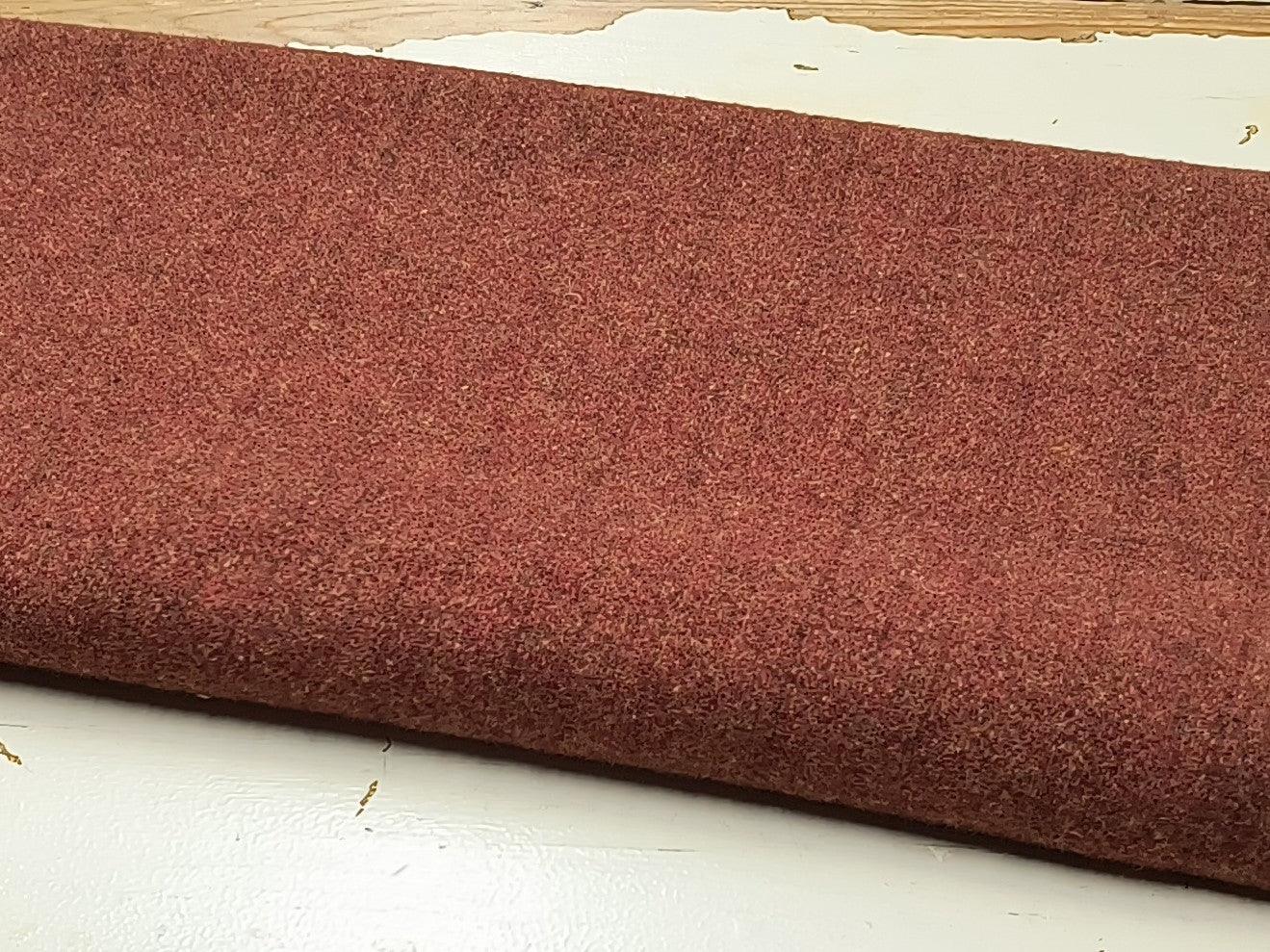 Quarter Yard Wool Off The Bolt | Orange/Rust 107 – All About Ewe Wool Shop